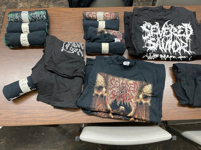 Severed Savior - Outer Glow Logo shirt - from 2012 Summer Insurrection ...